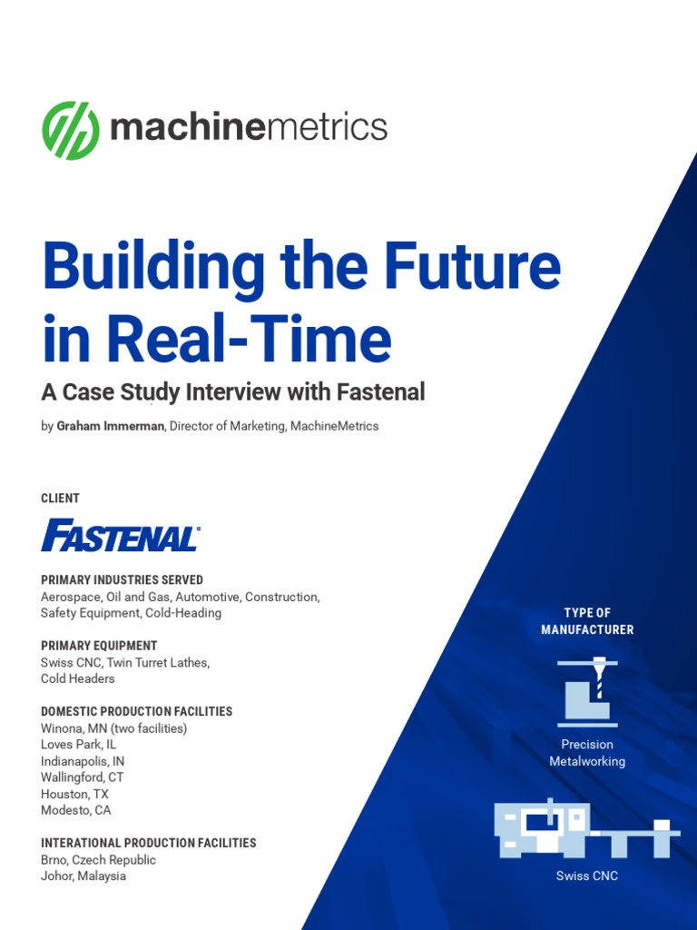 Building The Future in Real-Time: A Case Study Interview With Fastenal ...