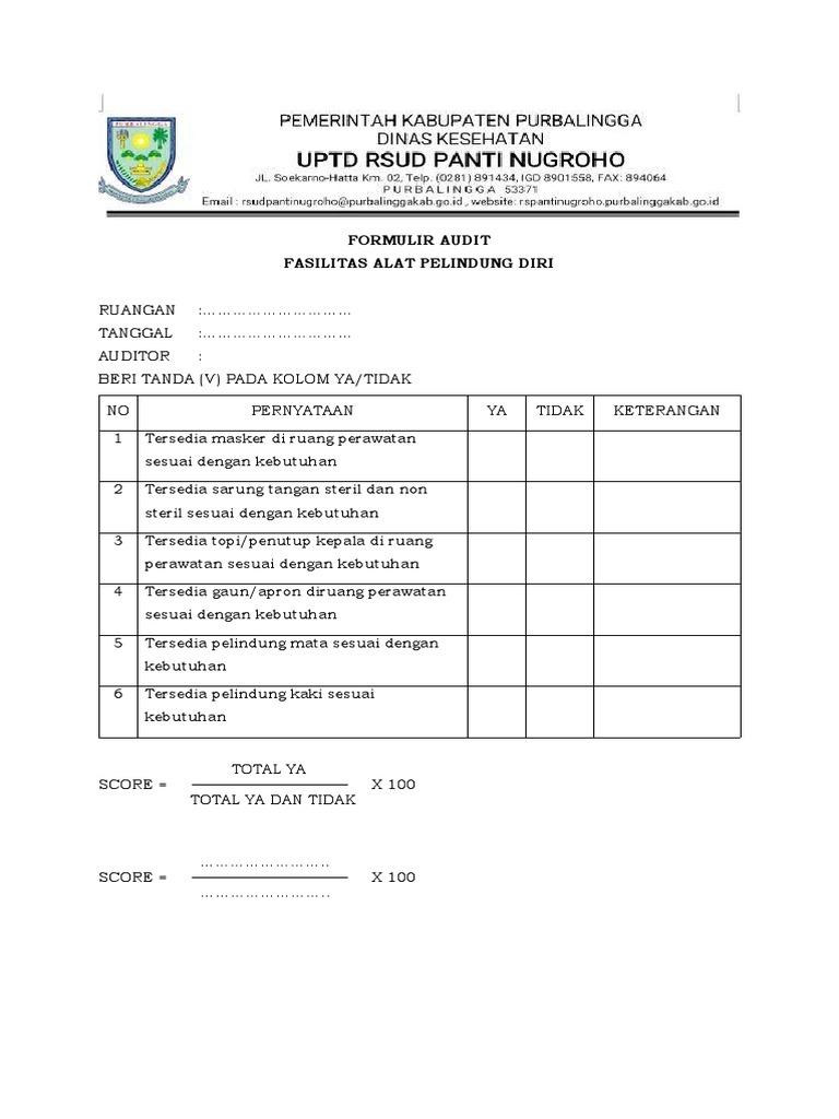 FORM AUDIT Apd | PDF