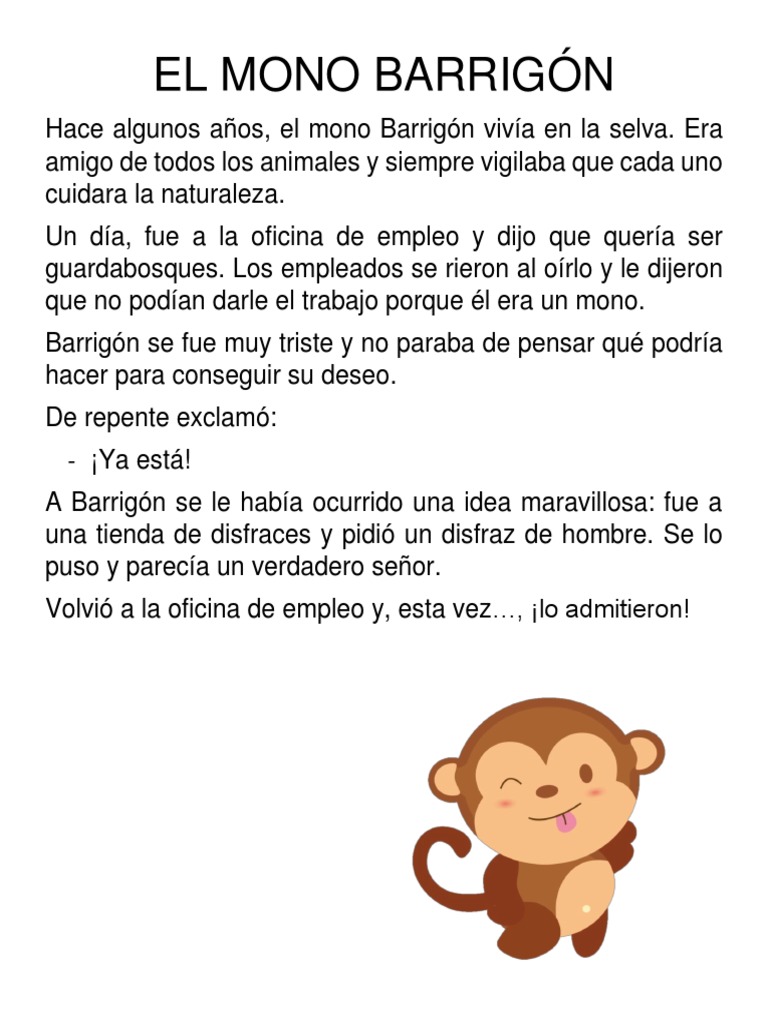 El Mono Barrigón | PDF