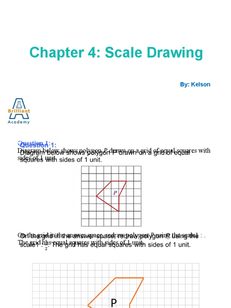 1:1 Scale Drawing Exercises | PDF | Elementary Mathematics | Polytopes