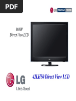 LG Flat TV 32LG40 Manual de Entrenamiento | PDF | Electrostatics ...
