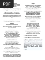 Rehiyon Dose Hymn Lyrics | PDF