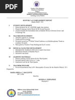 Math Club-Accomplishment Report | PDF | Mentorship | Teachers