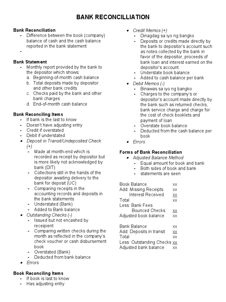 CA5105 - Bank Reconciliation | PDF | Deposit Account | Banks