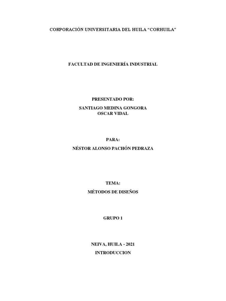 Métodos de Diseño Nigel Cross | PDF | Diseño | Comprensión