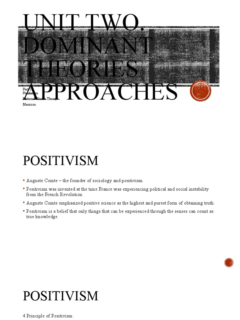 Chapter 2 DISS | PDF | Positivism | Marxism