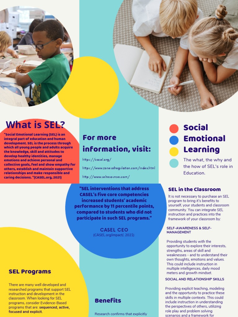 Social Emotional Learning (SEL): The What, The Why and The How of SEL's ...