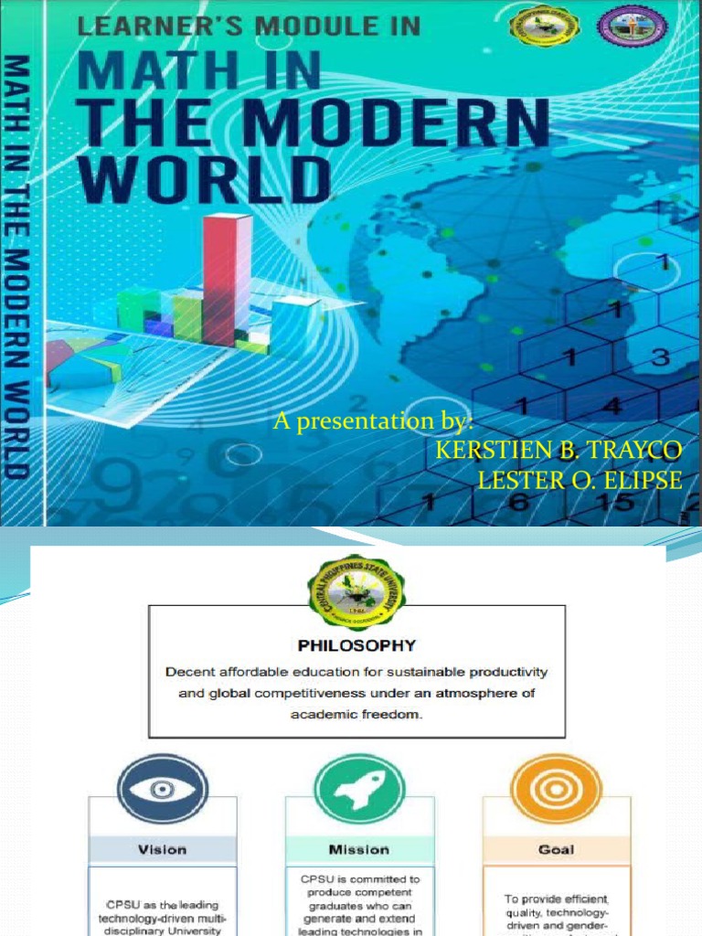GEC 4 Math in The Modern World | PDF | Mathematics | Reason