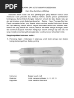 Umum 54 Nama Instrumen Bedah Dasar | PDF