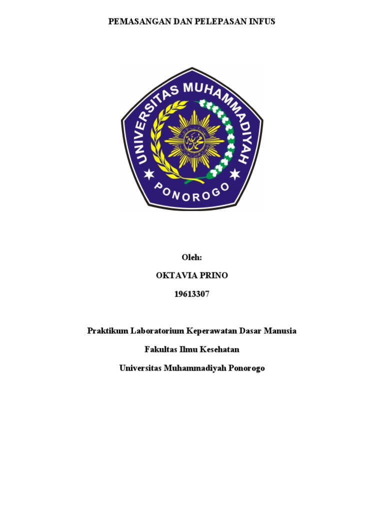 Pemasangan Dan Pelepasan Infus KDM | PDF