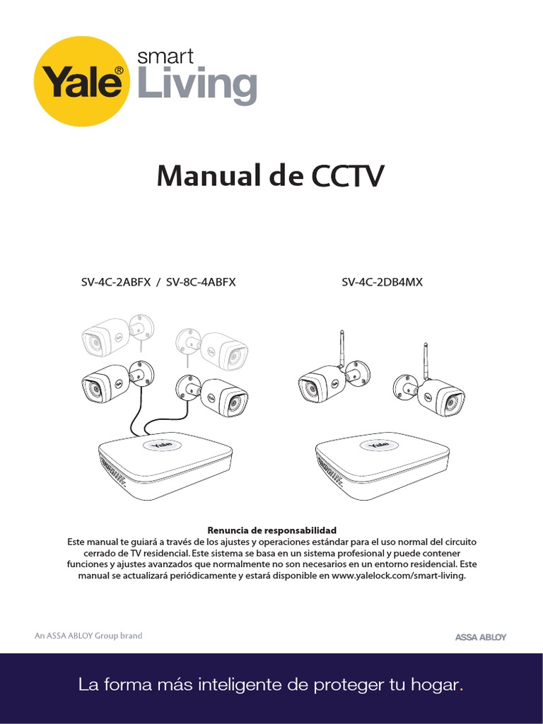 Unico Manual de Usuario Smart Home CCTV (HikVision) | PDF | Circuito ...