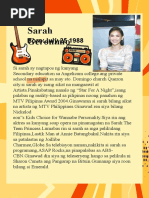 Bionote Example Tagalog | PDF