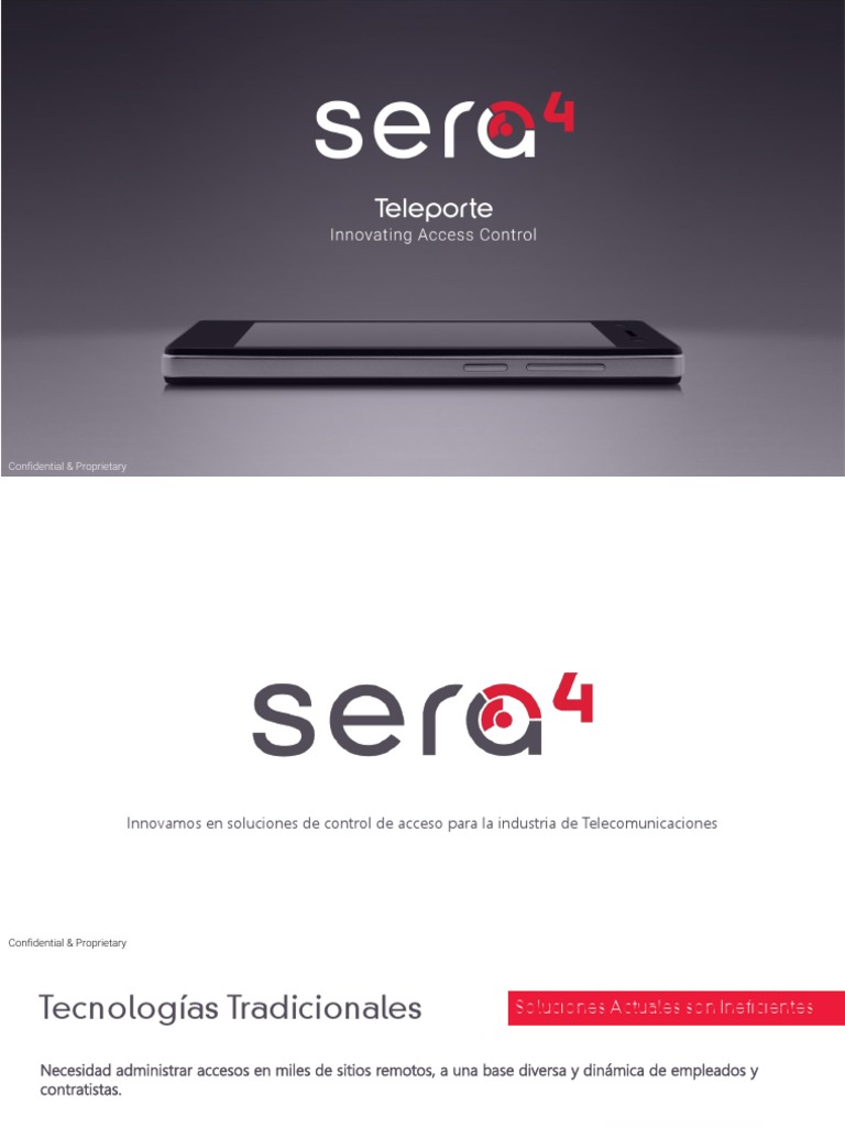 Sera4 - Plataforma Teleporte | PDF | Smartphone | Software de la aplicacion