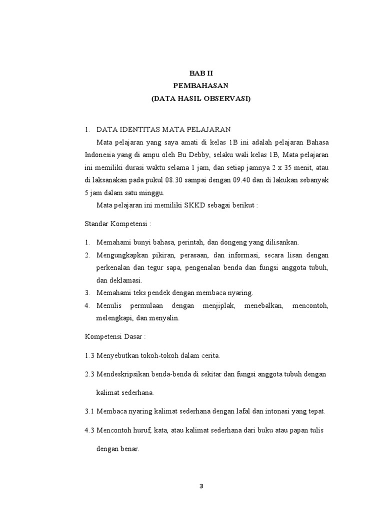 Bab 2 Pembahasan Makalah Magang | PDF