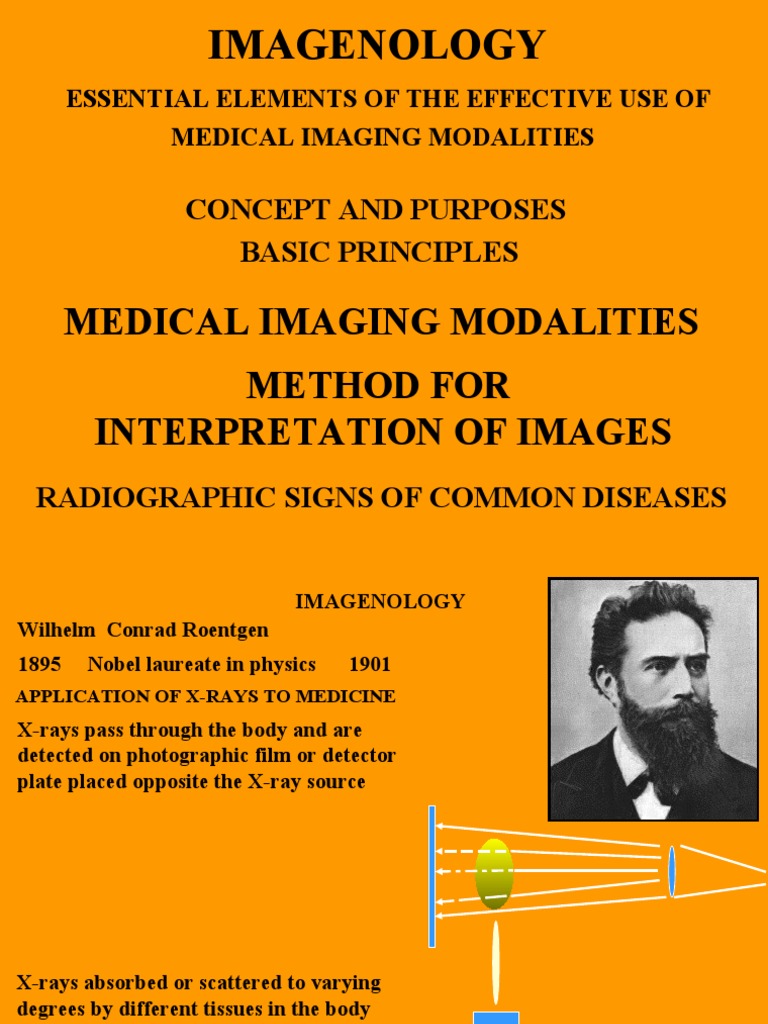 Imagenology: Medical Imaging Modalities Method For Interpretation of ...