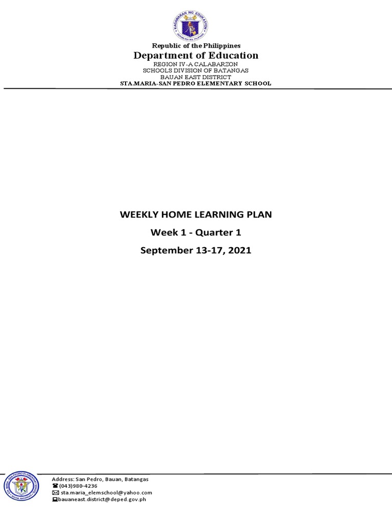 2021 Grade 6 - Week 1 | PDF | Mixture | Solution