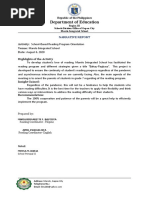 BRIGADA PAGBASA Accomplishment Report | PDF | Literacy | Teachers