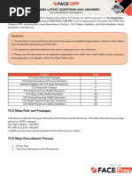 Cognizant Previous Papers | PDF | Sql | Object Oriented Programming