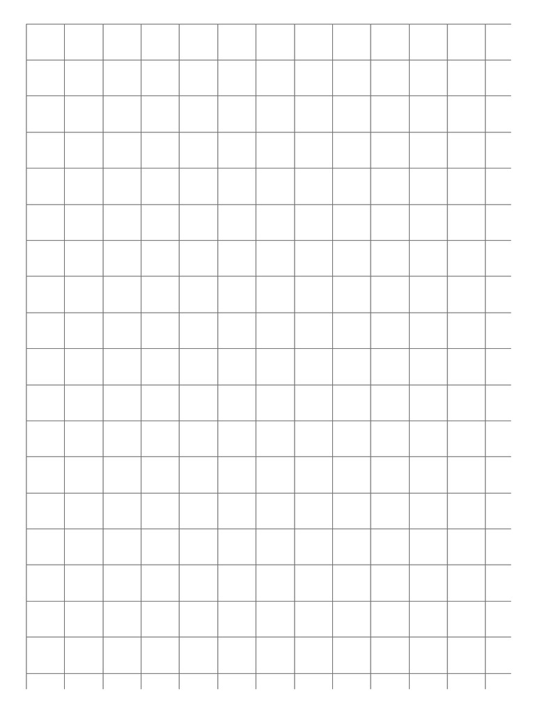 Make Your Own Grid Paper | PDF