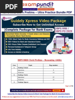 50 Sets of Puzzles For Bank Exams Print (Eng) - by Smartkeeda | PDF | Color