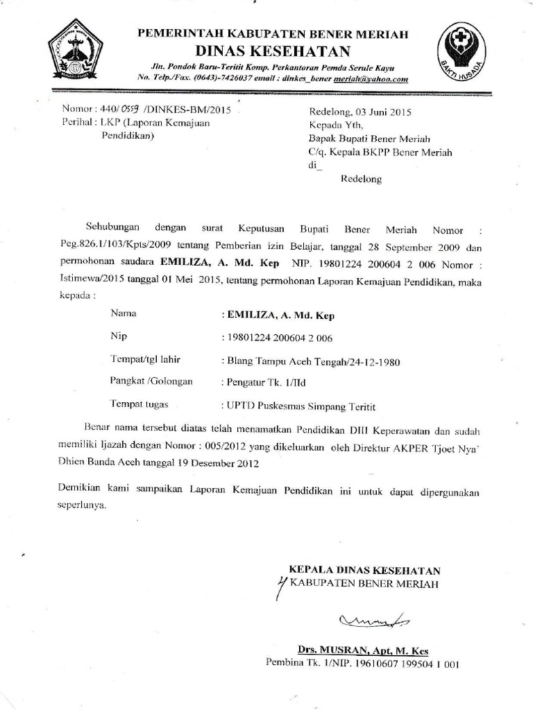 SK Pencantuman Gelar | PDF