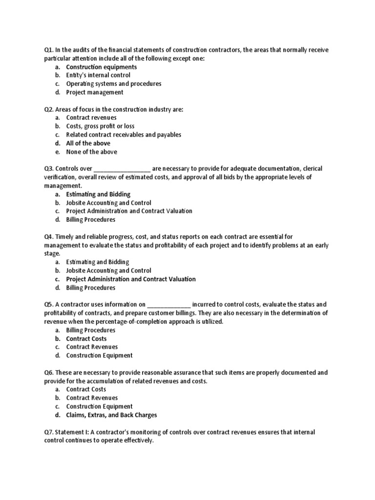 Quiz Group 1 | PDF | Audit | Internal Control