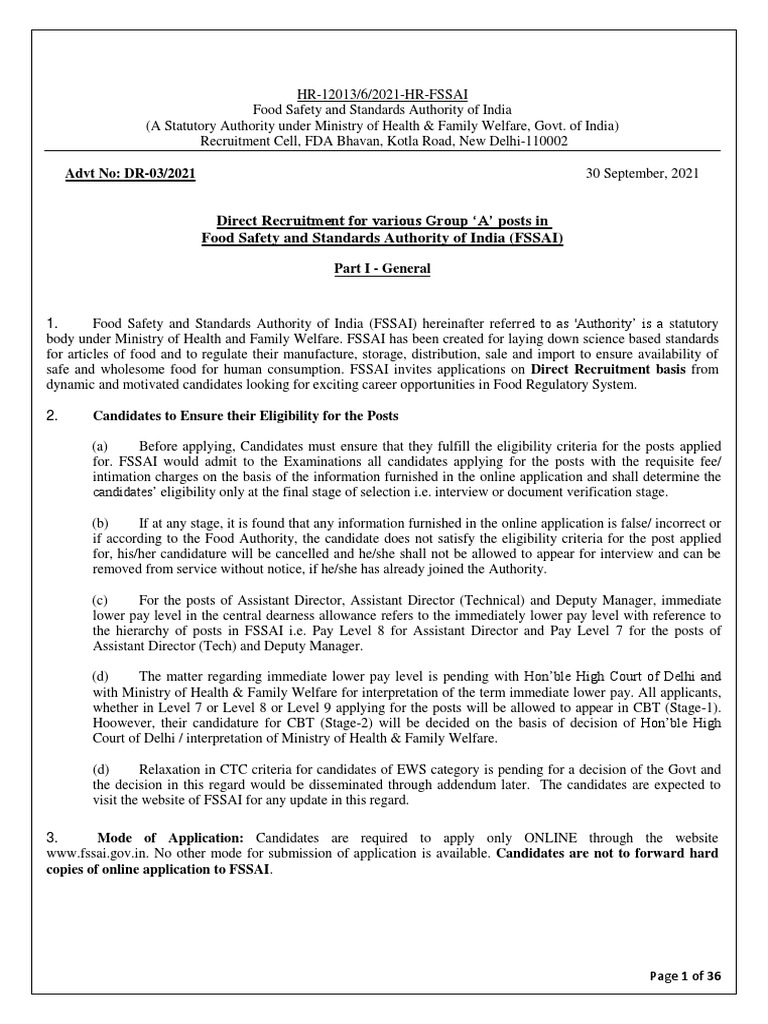 DR 03 Advt 02 10 2021 | PDF | Foods | Academic Degree DR 03 Advt 02 10 2021 | PDF | Foods | Academic Degree