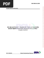 SNI Air & Air Limbah | PDF