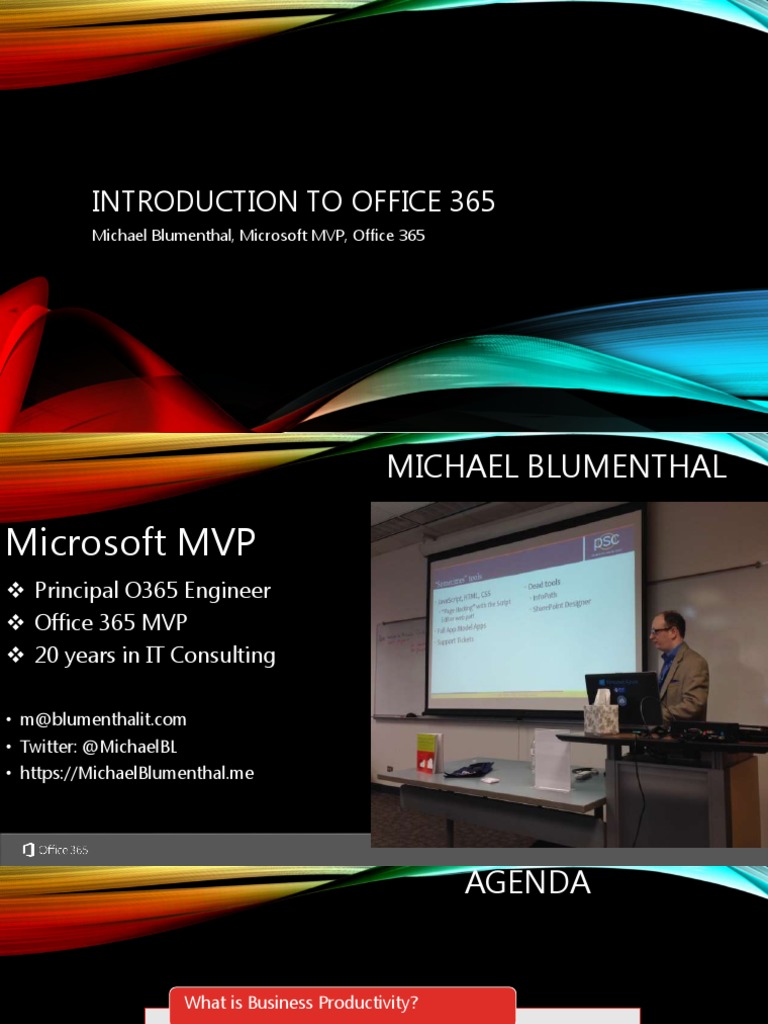 Introduction To Microsoft 365 | PDF | Office 365 | Share Point