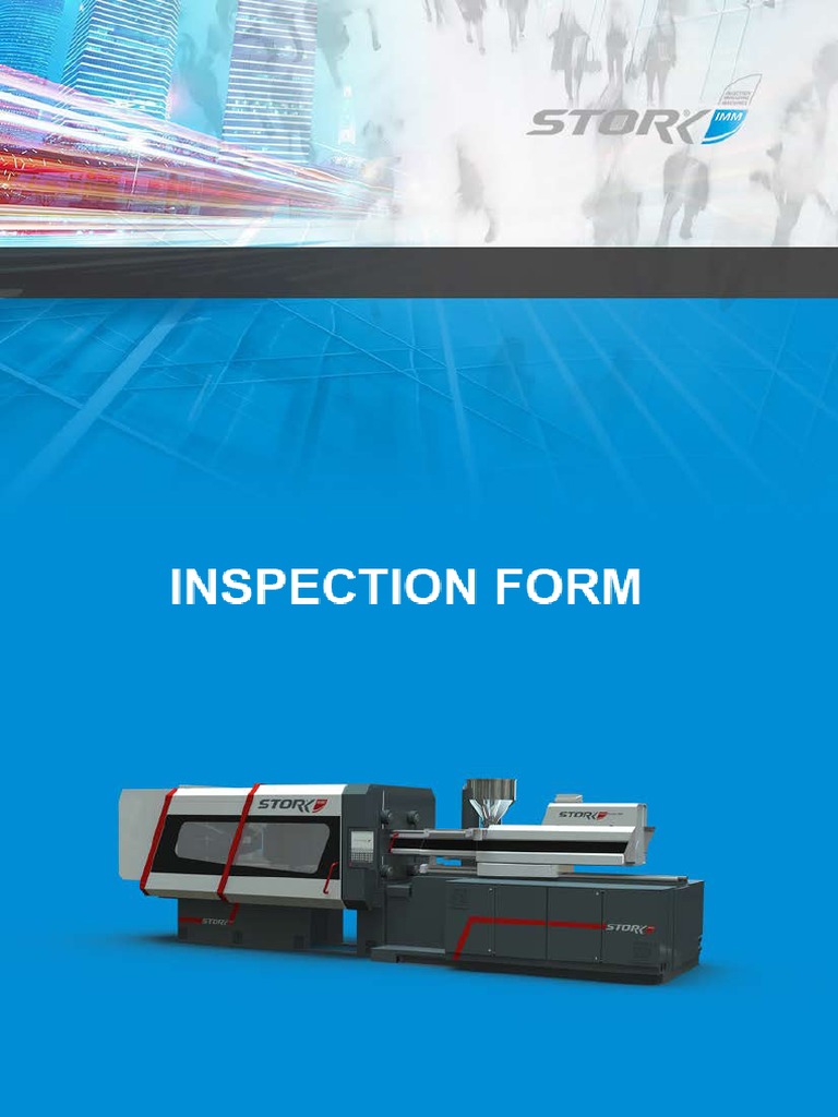 Machine Inspection | PDF | Mechanical Engineering | Manufactured Goods