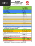 NUS Academic Calendar | PDF | Academic Term