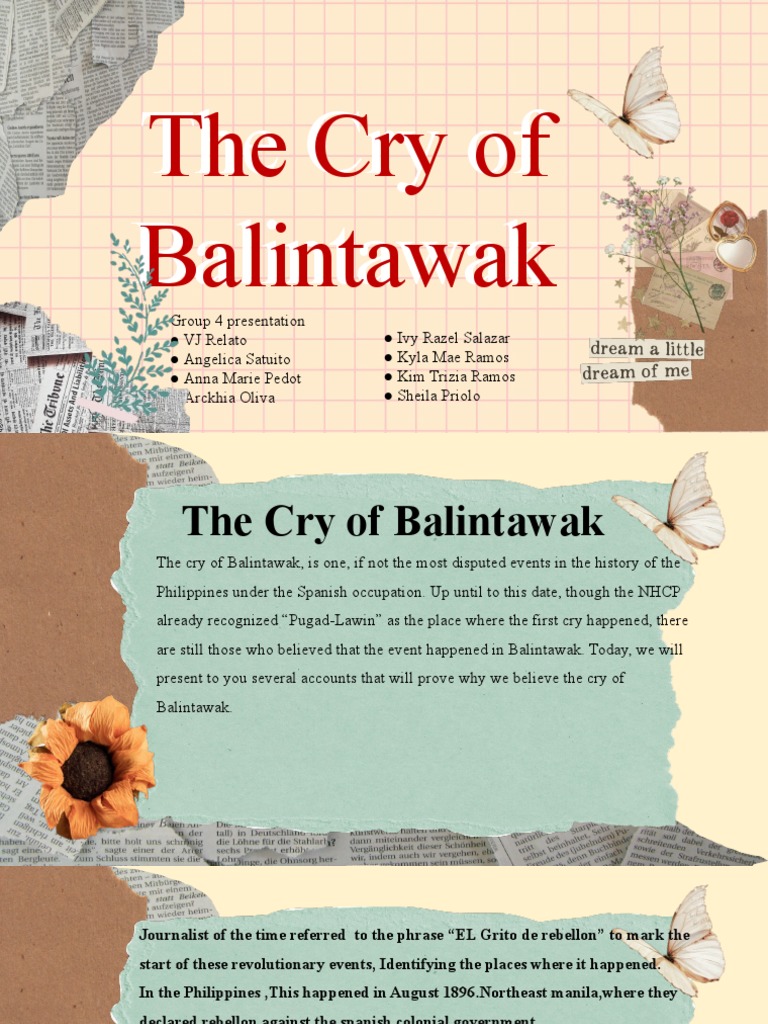 The First Cry of Balintawak | PDF | Wars Of Independence | Decolonisation