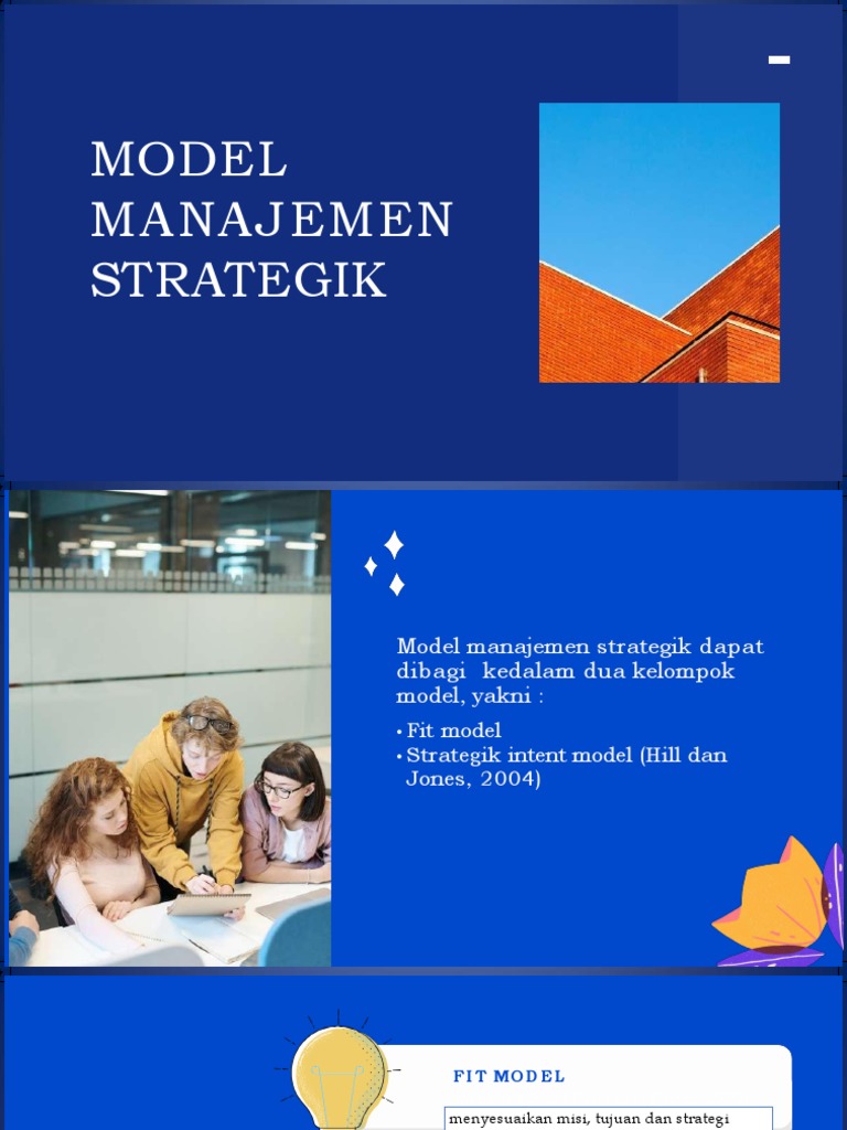 MODEL MANAJEMEN STRATEGIK - Compressed | PDF