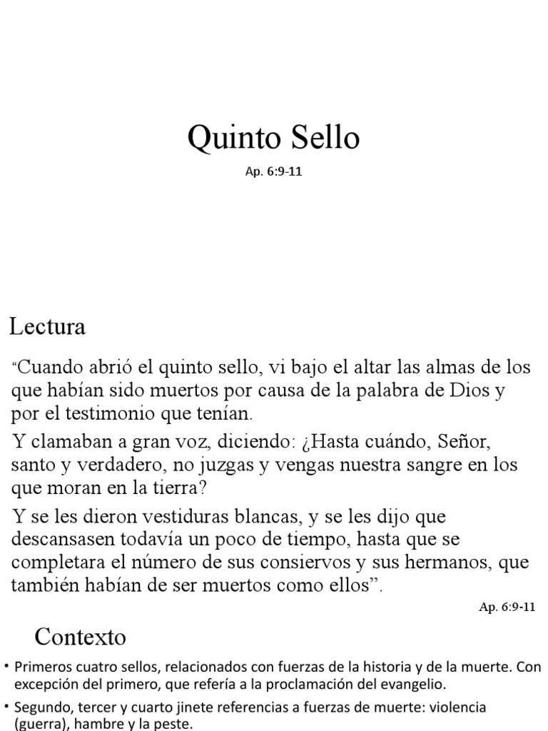 Quinto Sello | PDF | Jesús | Comportamiento religioso y experiencia