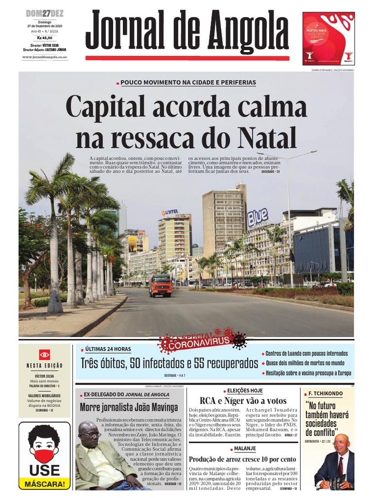 Jornal de Angola | PDF | Angola