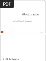 Global Entry Strategies | PDF | License | Franchising