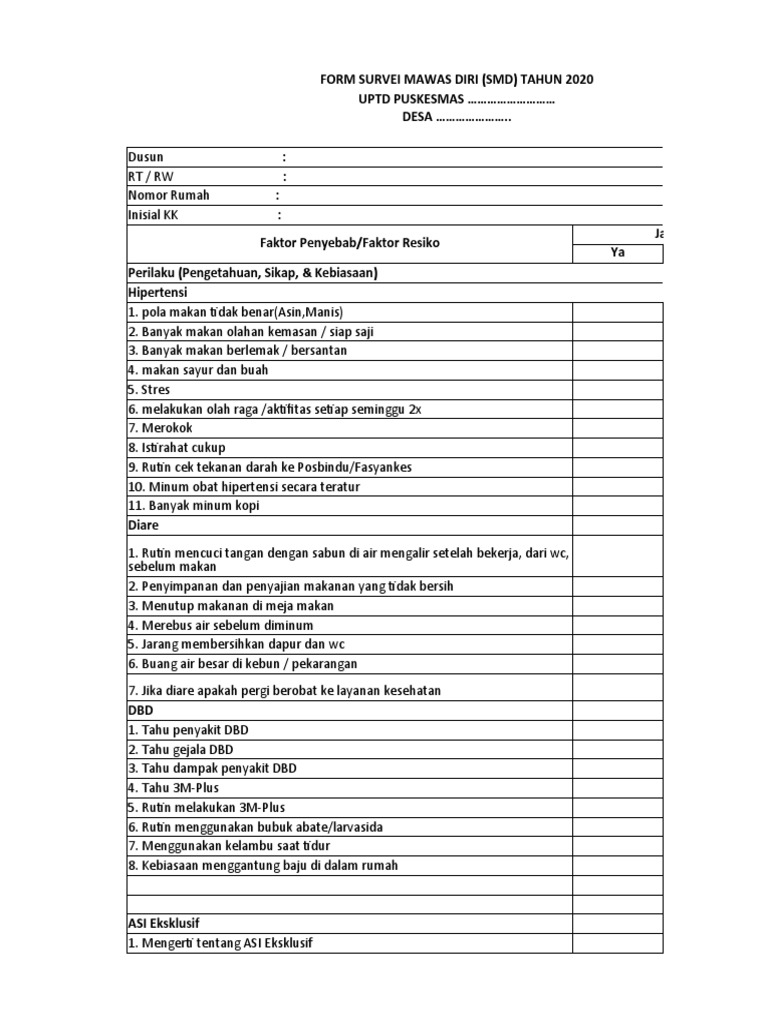 Contoh Instrumen SMD | PDF