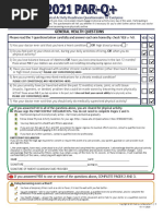 ParQ Plus 2024 PDF | PDF | Asthma | Diseases And Disorders