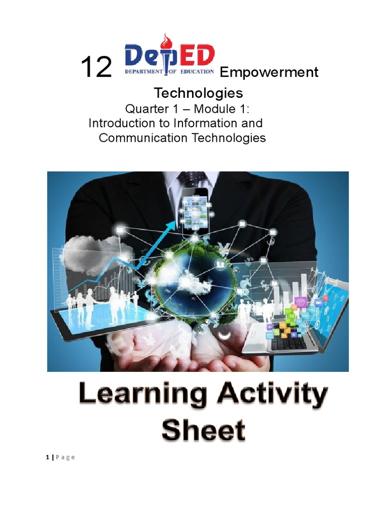 Etech Las Module 1 | PDF | World Wide Web | Internet & Web