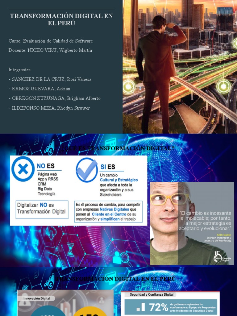 Transformación Digital en El Perú | PDF | Empresa de inicio | Pequeñas ...