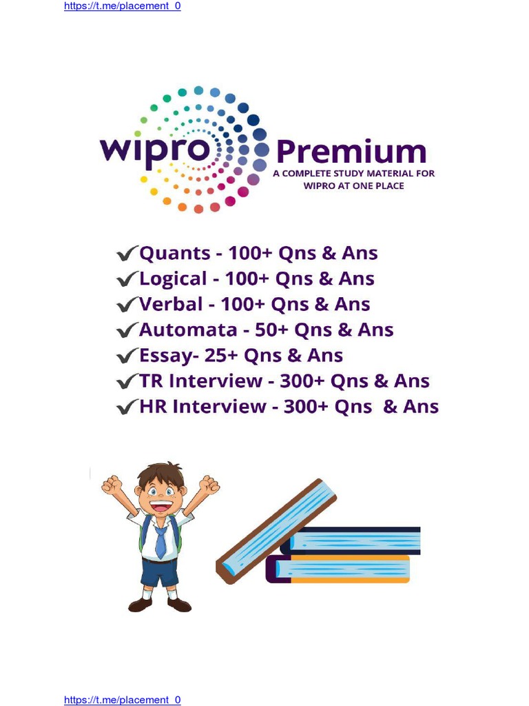 Wipro Premium Verbal | PDF | Runes | Verb