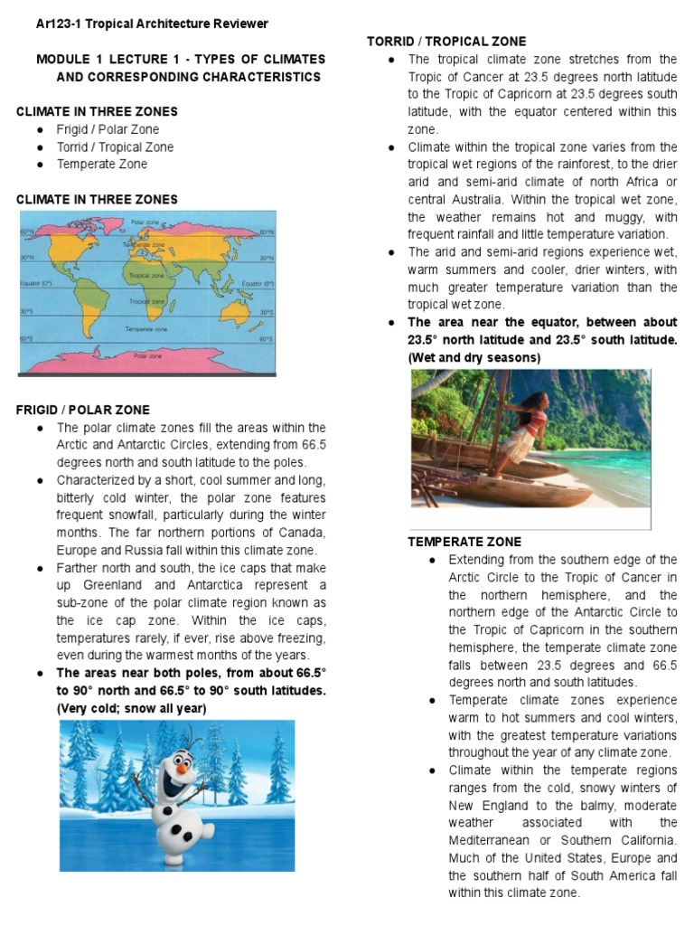 AR152-1 Reviewer | PDF | Climate | Tropics