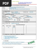 Fire Alarm Test Sheet | PDF | Safety