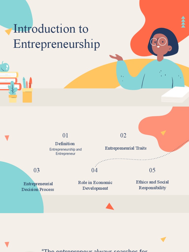 Introduction To Entrepreneurship | PDF | Entrepreneurship | Economies