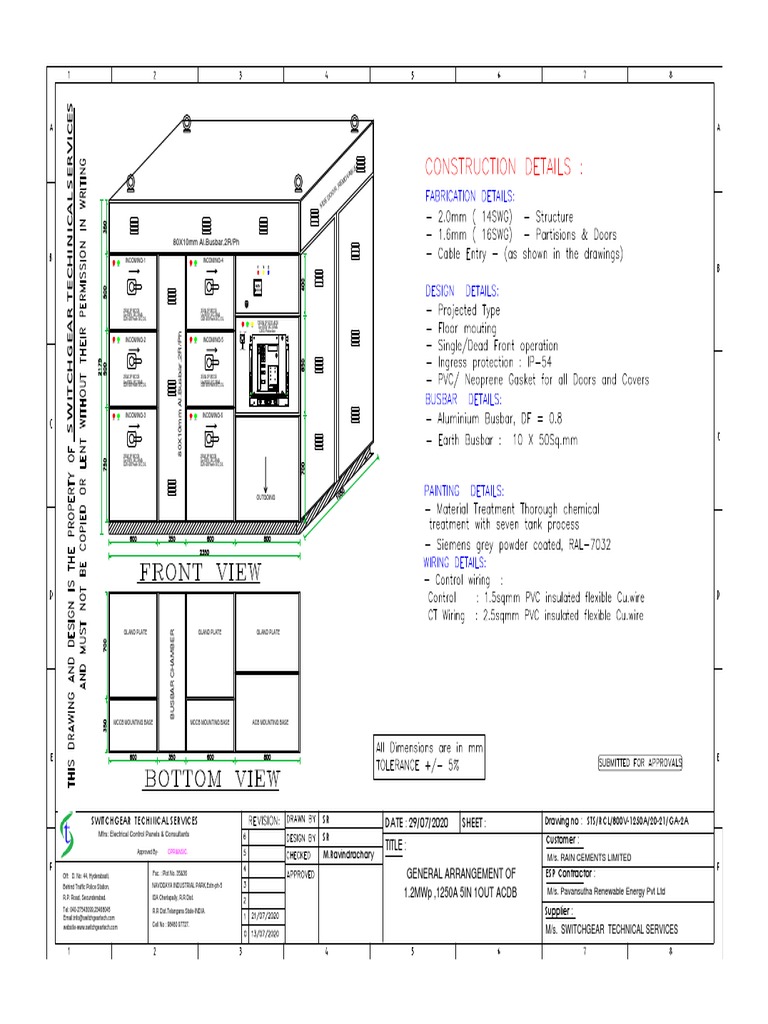 Solar - 5in 1out ACDB GA | PDF | Nature | Solar Energy
