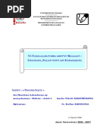 Hafatra - Rado - Tononkalo Malagasy | PDF