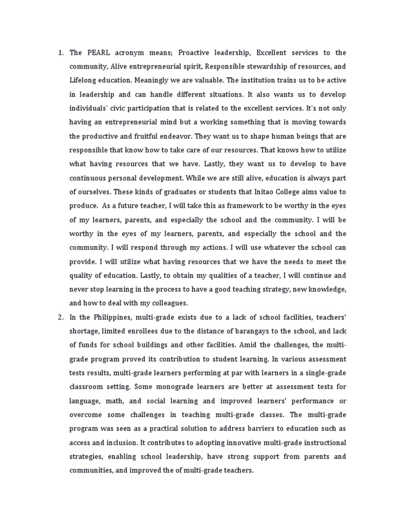 Multi-Grade Prelim Exam | PDF | Teachers | Learning