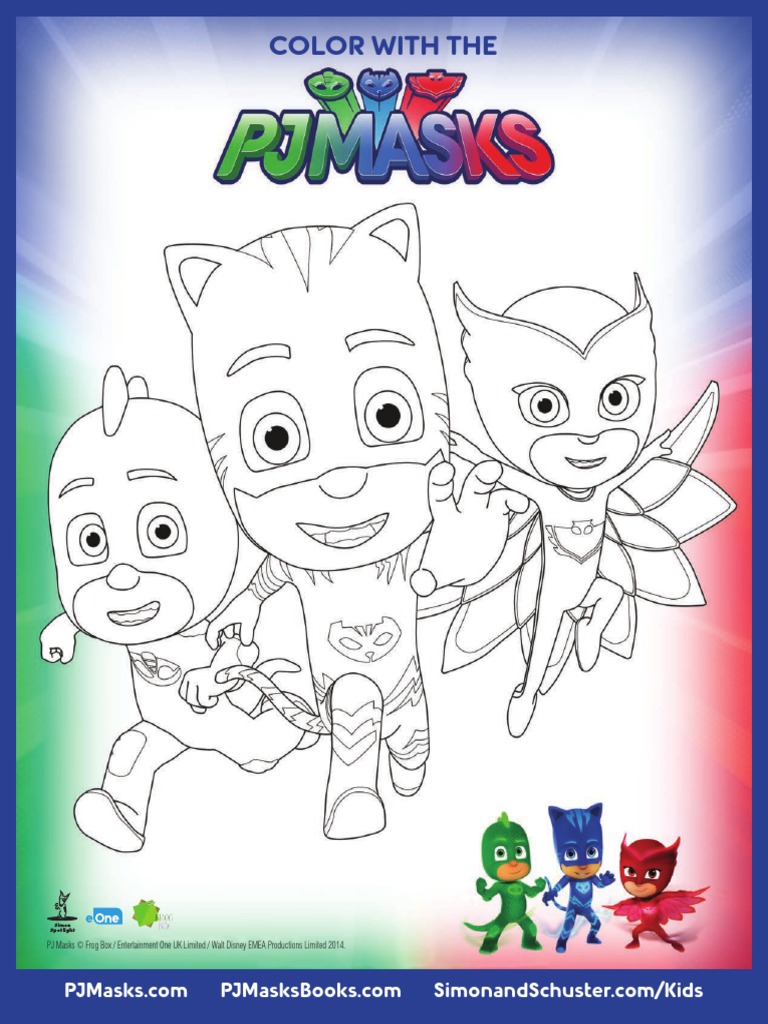 PJ Masks Activities 852 | PDF