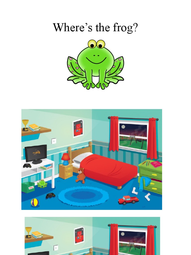 Prepositions of Place Where S The Frog | PDF
