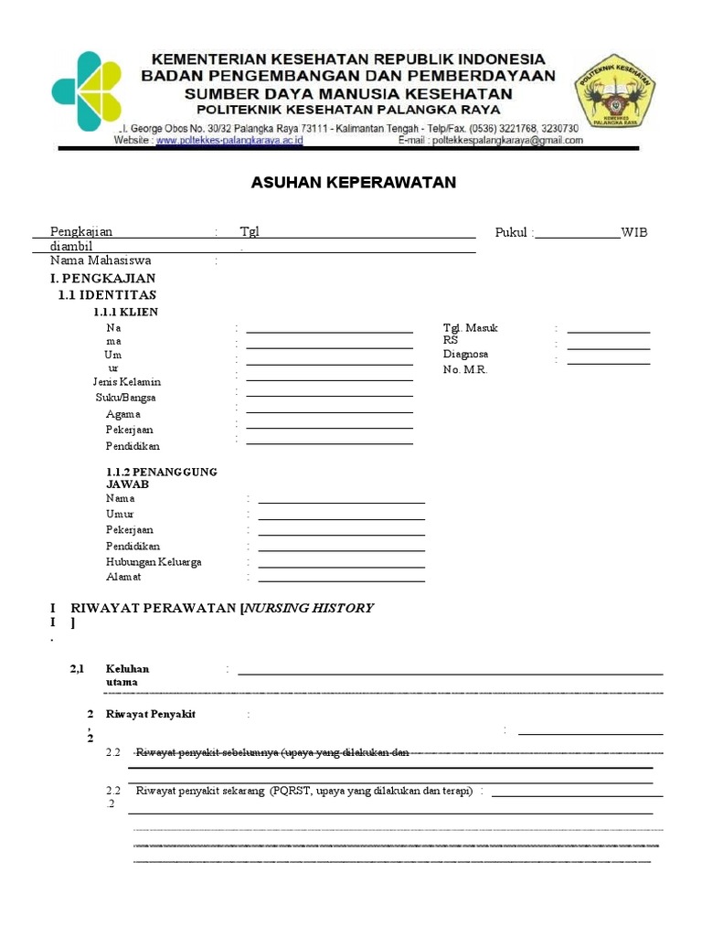 Format Askep Medikal Bedah-Dikonversi | PDF